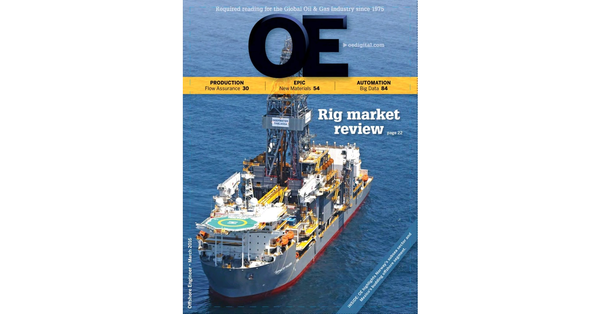 Mar/Apr 2016 issue of Offshore Engineer magazine