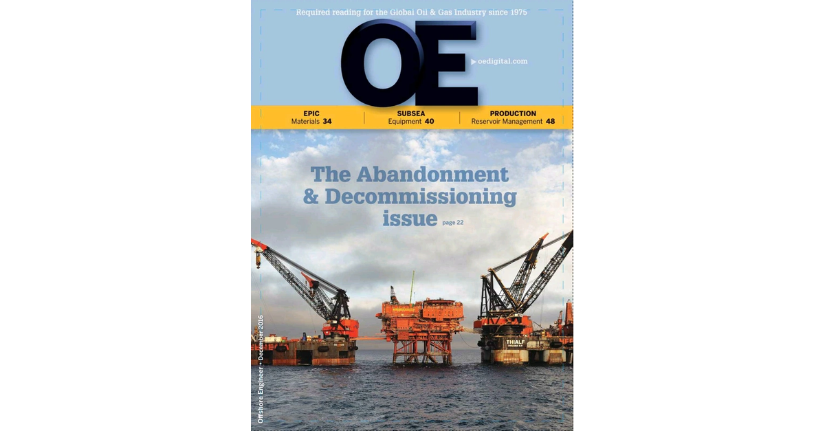Dec/Jan 2016 issue of Offshore Engineer magazine