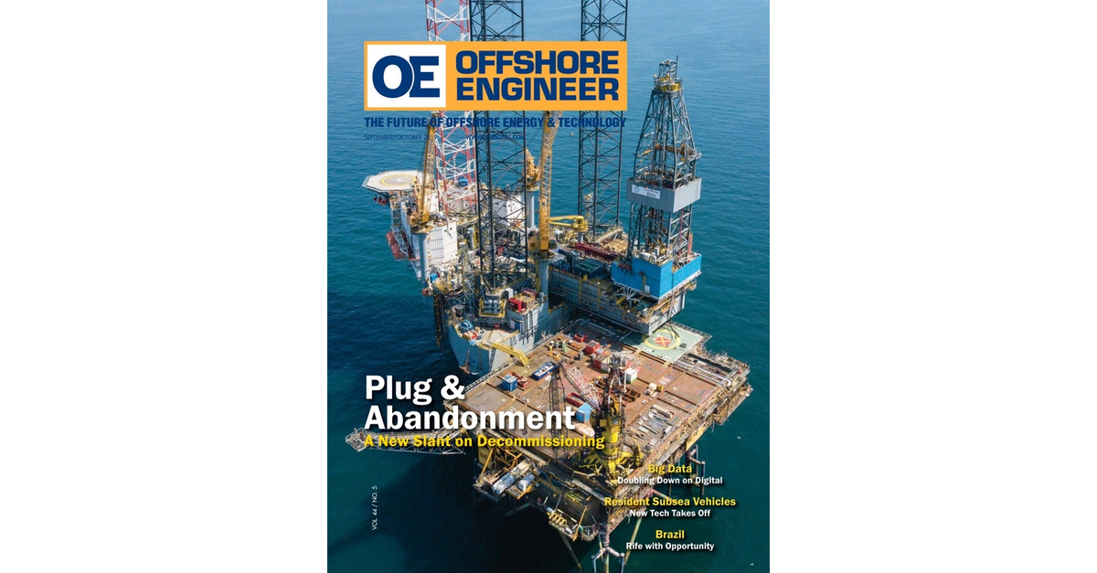 Sep/Oct 2019 issue of Offshore Engineer magazine