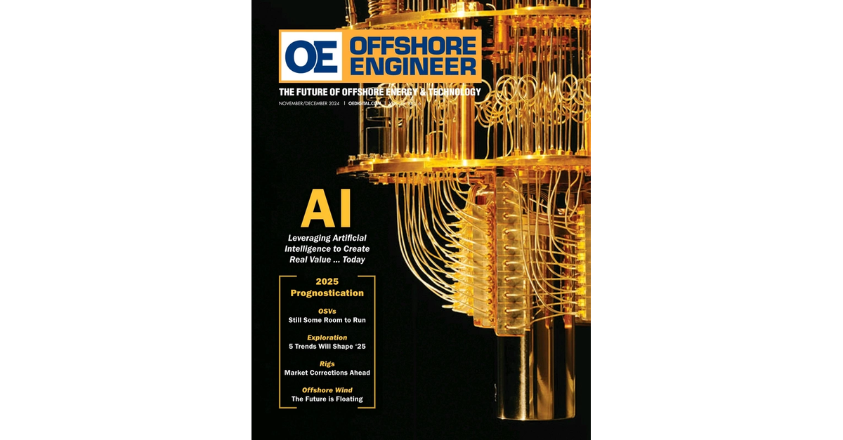 Nov/Dec 2024 issue of Offshore Engineer magazine Nov/Dec 2024 issue of Offshore Engineer magazine