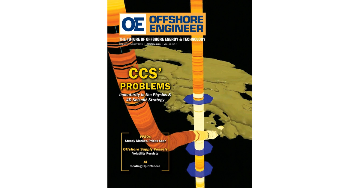 Jan/Feb 2025 issue of Offshore Engineer magazine