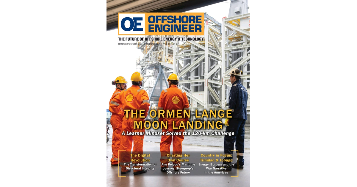 Sep/Oct 2025 issue of Offshore Engineer magazine