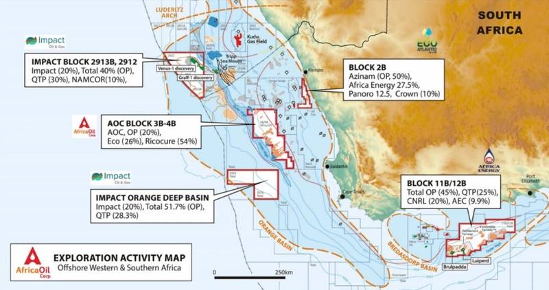 Africa Oil Corp. Expands Interest in Block 3B/4B Offshore South Africa ...