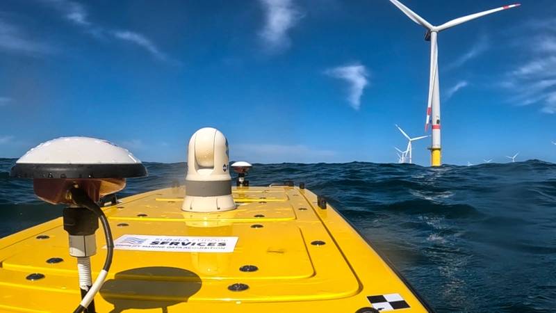Autonomous Vehicles Used for O&M at the Deutsche Bucht Offshore Wind Farm