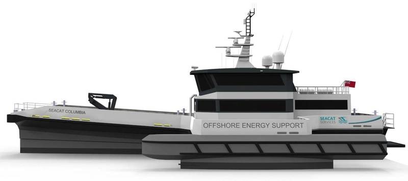 Seacat Services Orders Two Low-Emission Crew Transfer Vessels for ...