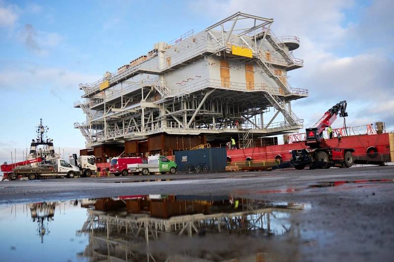 First OSS for 2.6GW US Offshore Wind Project Arrives to Denmark