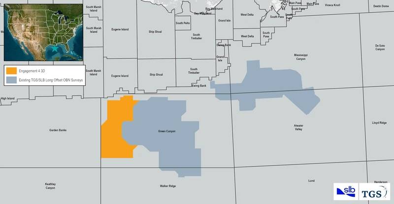 TGS, SLB in U.S. Gulf of Mexico OBN Survey