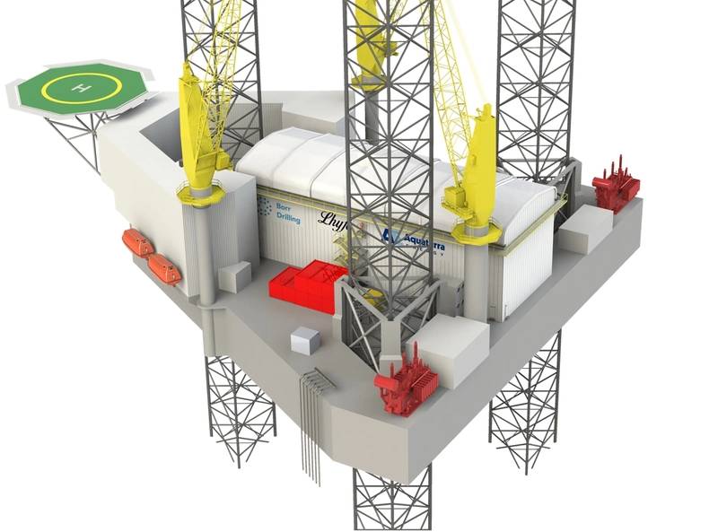 Converted Jack-Up Drilling Rigs Could be Used for Green Hydrogen Production