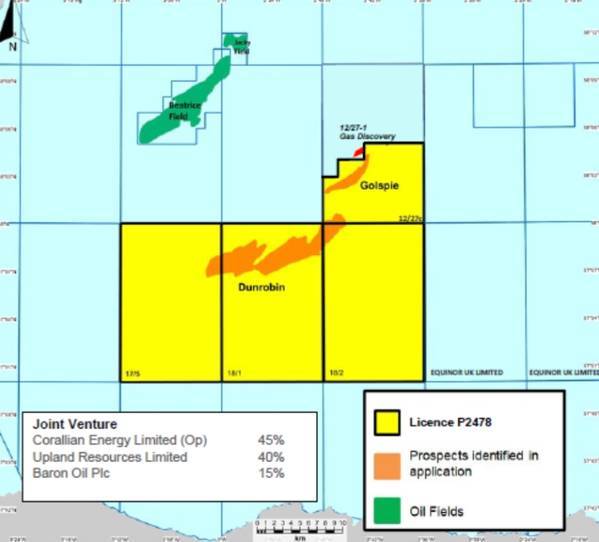 Baron Oil Beefs Up Stake in Promising North Sea Block