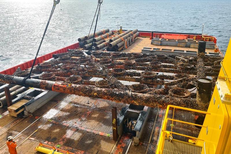 DeepOcean Completes Decommissioning Project on Dunlin Alpha Platform