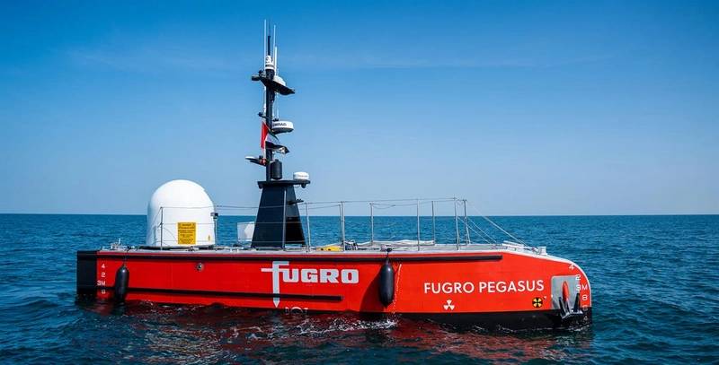 Fugro's Pegasus Becomes First Registered Over-The-Horizon USV in UAE