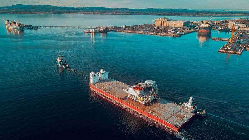 Harlyn Solutions Completes First Phase of Offshore Substation Transport ...