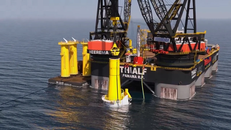 Heerema to Install Monopiles for 900MW Offshore Wind Farm in Germany