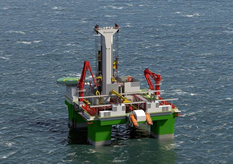 Huisman Unveils 'Green' Offshore Drilling Rig Design
