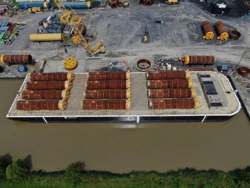 InterMoor Delivers Mooring Piles for LLOG’s Salamanca FPU