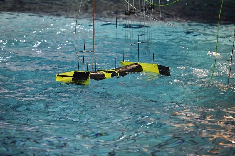 Mocean Energy Starts Tank Testing Models for 250kW Wave Energy Machine