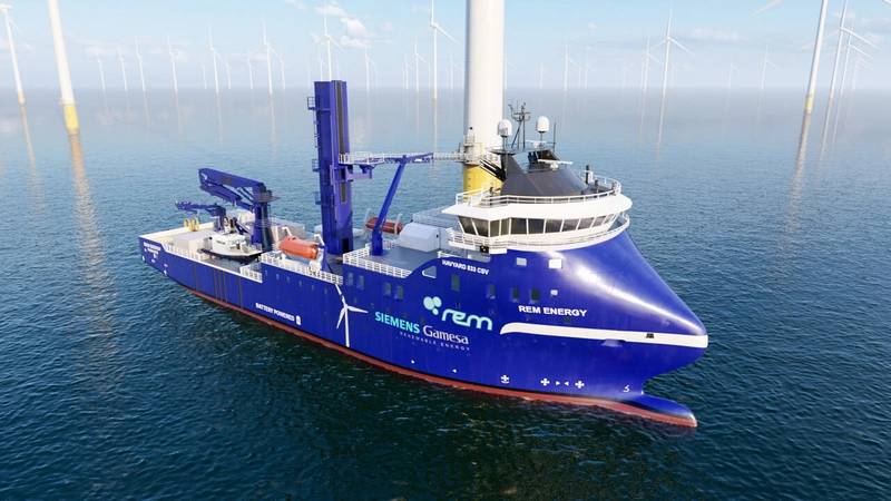 Rem Offshore Nets Long term Charter For Newly Ordered Offshore Wind Vessel rem-offshore-nets-long-term-charter-for-newly-ordered-offshore-wind-vessel