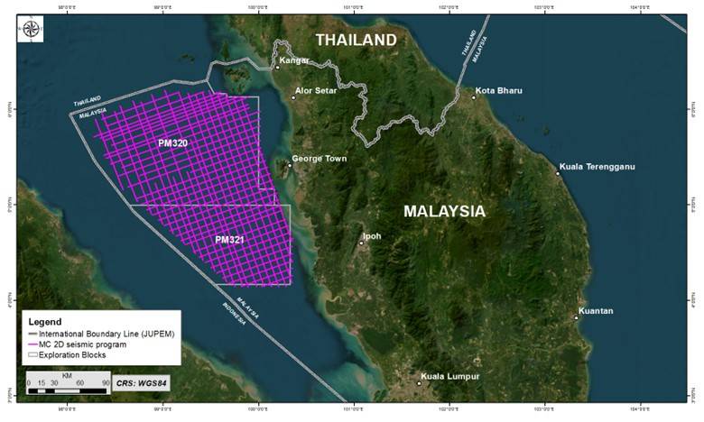 Petronas Launches Offshore Seismic Survey to Explore Langkasuka Basin