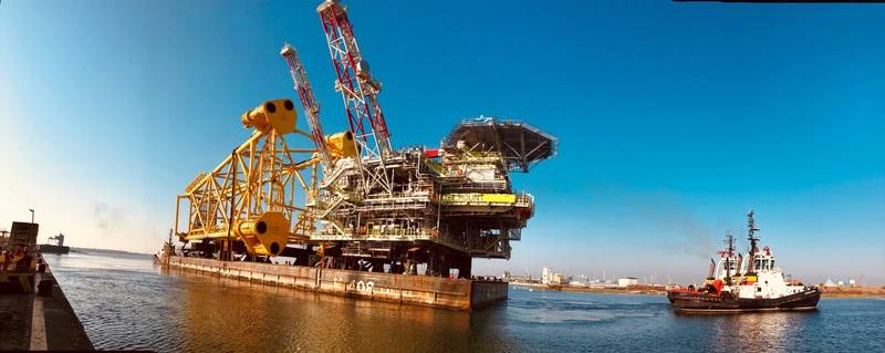 Premier Oil: Tolmount Jacket, Topside Set Sail (VIDEO)