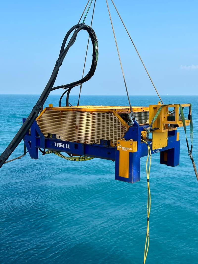 Rotech Subsea Clears Sand Waves and Debris for Offshore Wind Farm in Taiwan