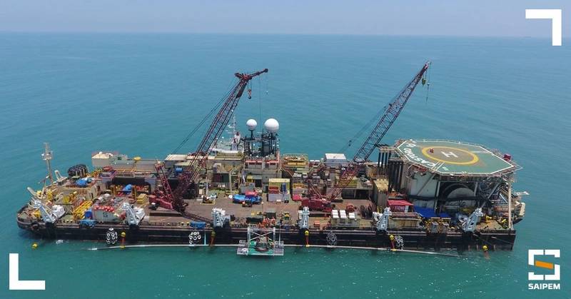 Saipem Completes Ops on LNG Scheme Offshore Greece