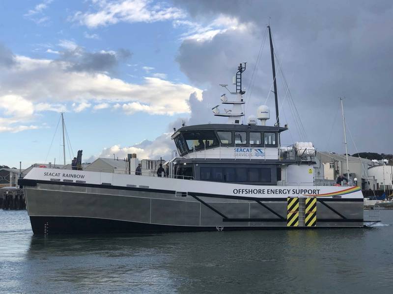 Seacat Nets Long-Term Charter for Seacat Rainbow at Beatrice Wind Farm