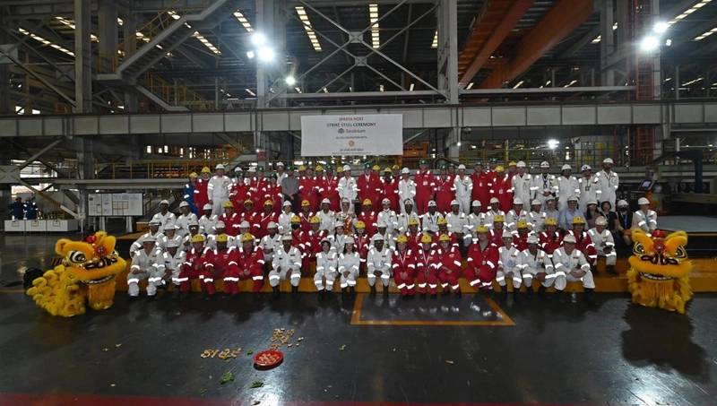 Seatrium Starts Fabrication of Shell's Sparta FPU