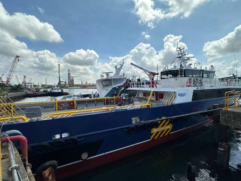 Strategic Marine Delivers Fast Crew Boat for Brunei's Oil and Gas Sector