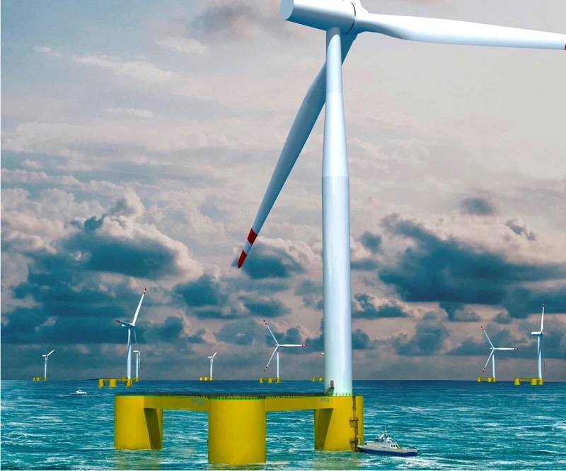 Technip Energies’ Floating Offshore Wind Concept Making Progress