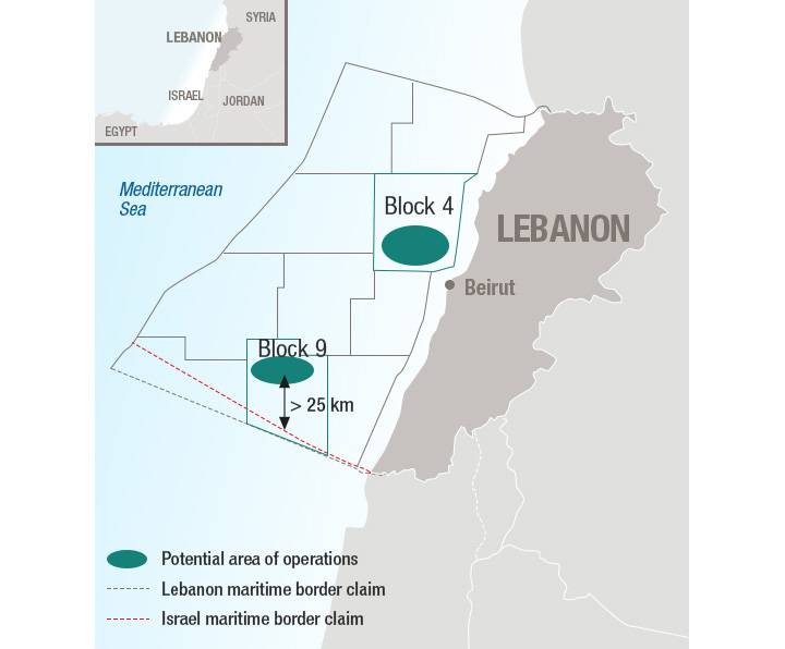 TotalEnergies Secures Temporary Control of Lebanese Offshore Gas ...