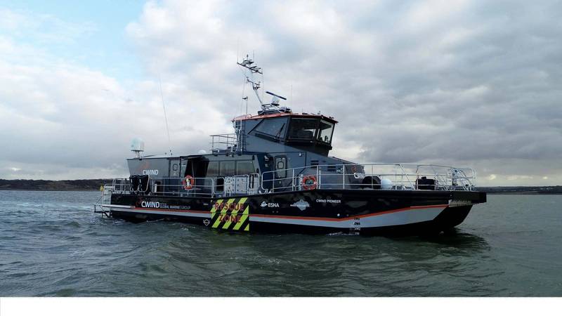 BV Classes World-First Hybrid-powered Surface Effect Ship