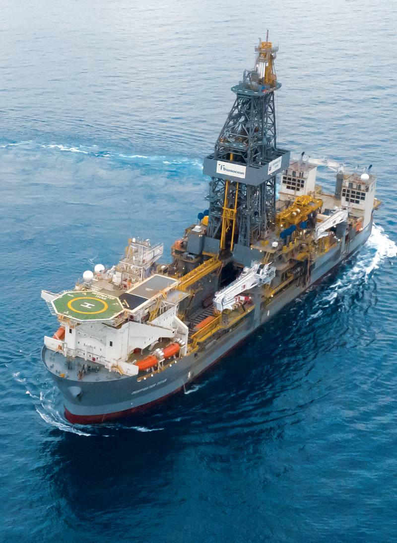 Sembcorp Delivers 8th-generation Drillship Deepwater Titan to Transocean