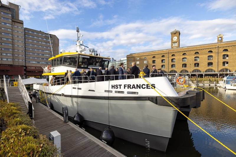 HST Marine's Second Hybrid-Electric CTV Welcomed by British Maritime ...