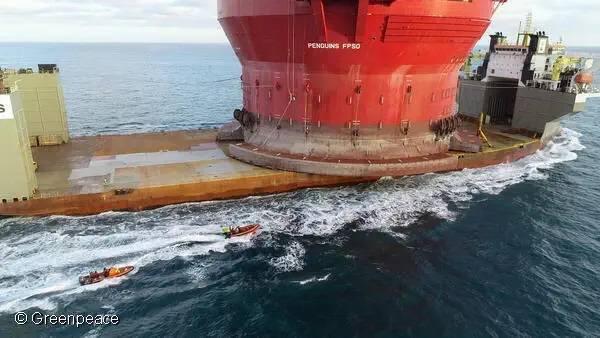 Shell Sues Greenpeace for Boarding Penguins FPSO While in Transit