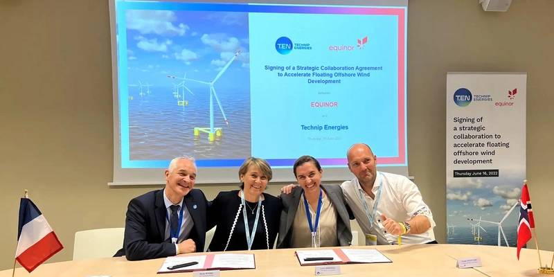Floating Offshore Wind: Equinor, Technip Energies to Collaborate on ...