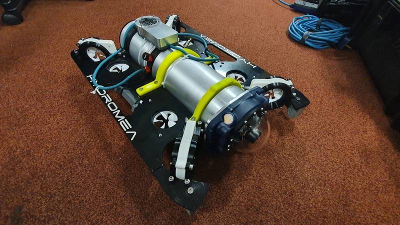 Hydromea's Wireless ROV Tested at TotalEnergies’ FPSO Ballast Water Tank