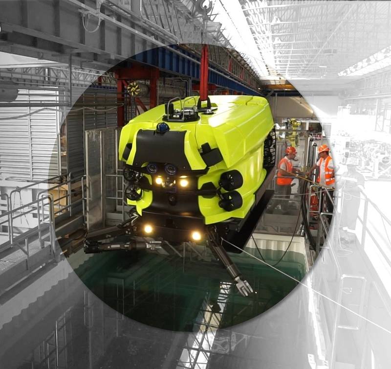 Saipem Testing Hydrone-R Resident Vehicle