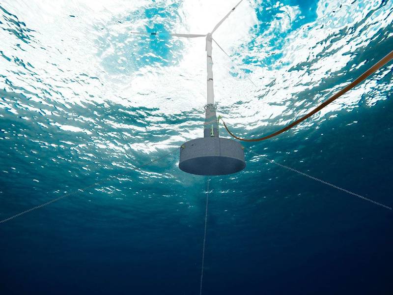 Seaplace's CROWN Spar Floating Wind Platform Concept Gets DNV Nod