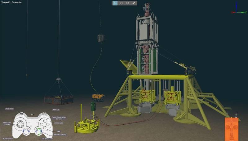Oceaneering Takes a Digital Dive into 3D Simulation