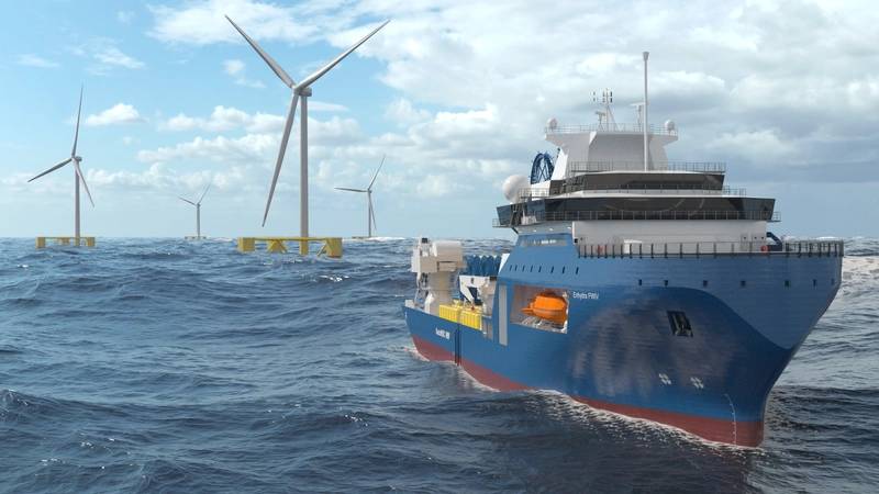NOV Launches Floating Wind Installation Vessel Concept