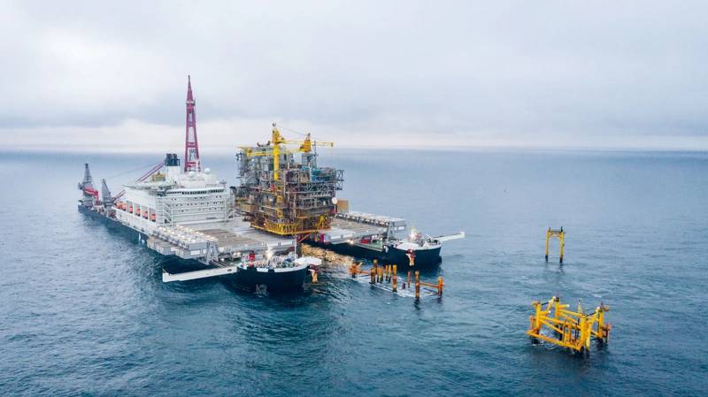 Gallery: Allseas Completes Tyra Removal Work Off Denmark