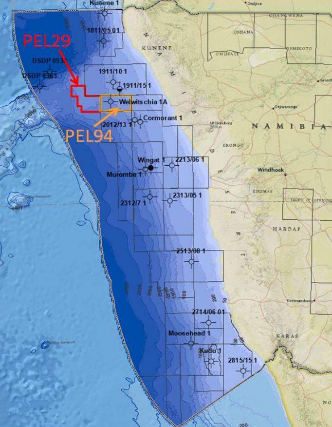Global Petroleum in Offshore Namibia 'Data for Equity' Deal