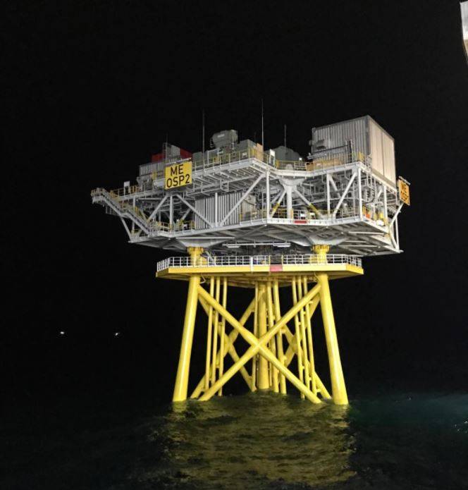 Second Moray East Offshore Wind Farm Substation Installed