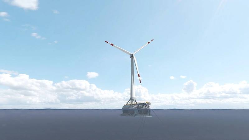 Saitec, BiMEP to Test Floating Wind Foundation Off Spain