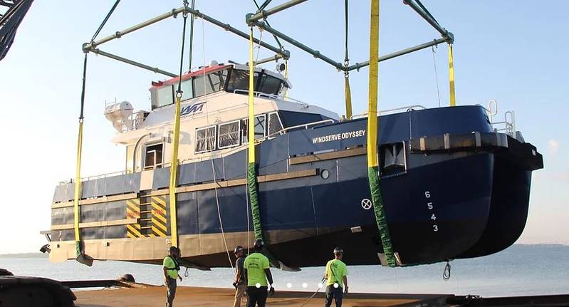 USA: Orsted-bound Windserve Odyssey CTV Hits the Water