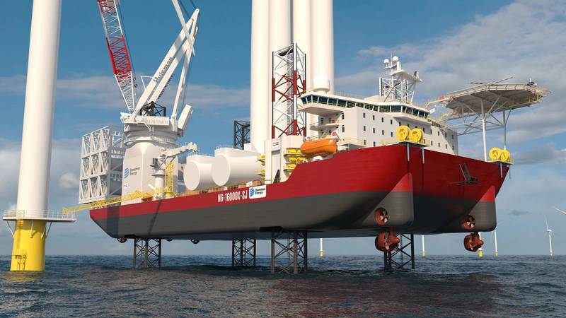 Keppel AmFELS Lays Keel for First Jones Act WTIV