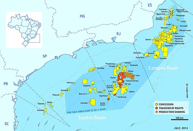 Ouro Preto Cuts Bid for Petrobras Oilfield Clusters