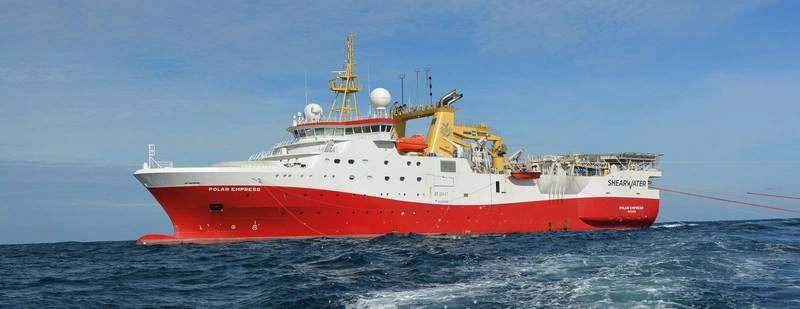 Shearwater Bags Shell Black Sea Seismic Gig