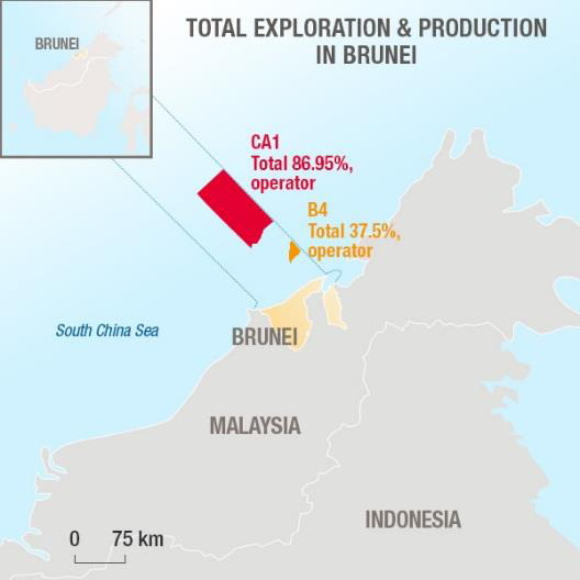 Shell Buys Total's Stake in Brunei Block
