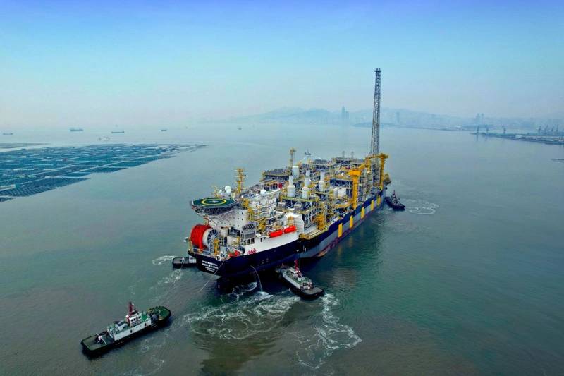 Brand New FPSO for Mero Oil and Gas Field Heads to Brazil